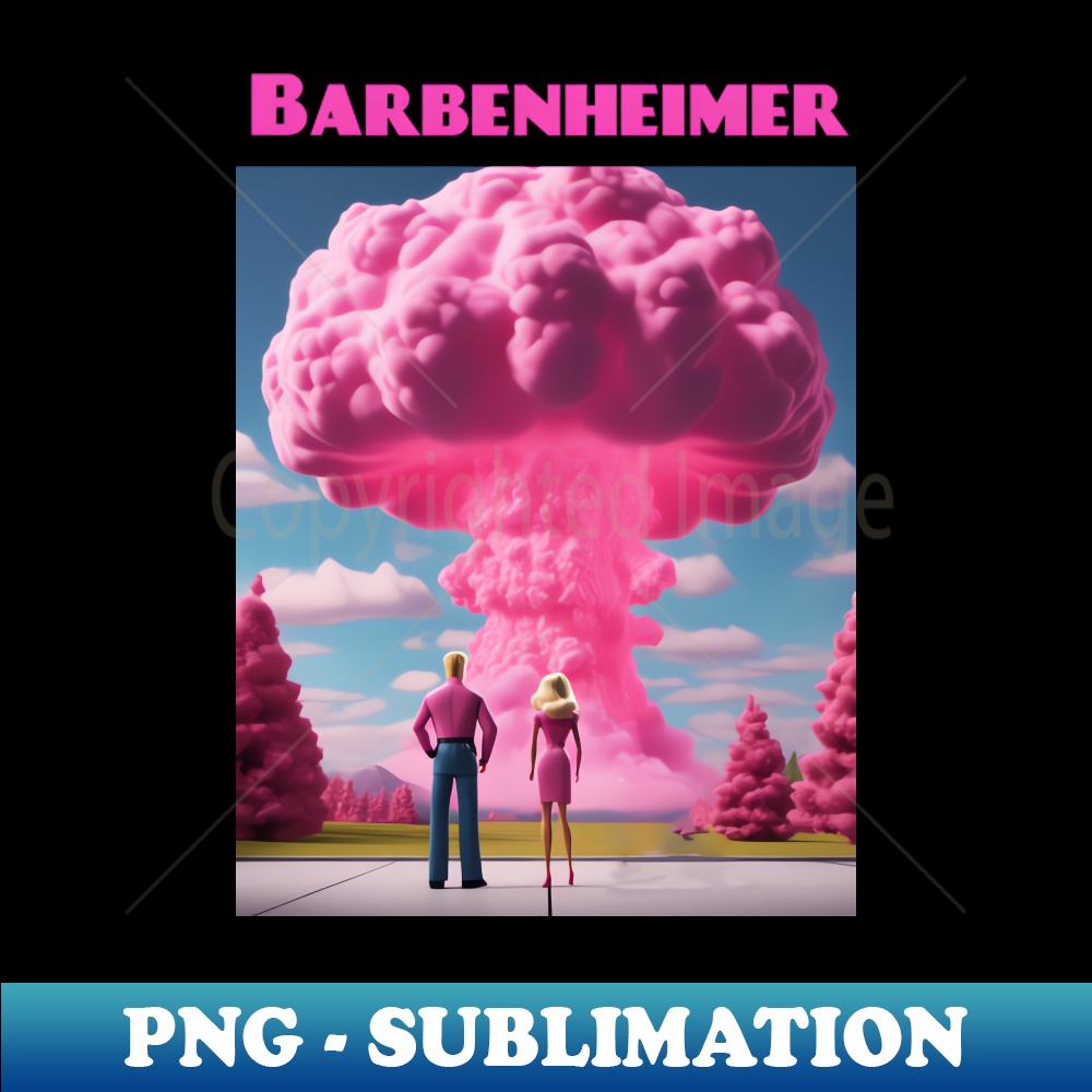 Barbie x Oppenheimer 2023 BARBENHEIMER - Exclusive Sublimat | Inspire ...