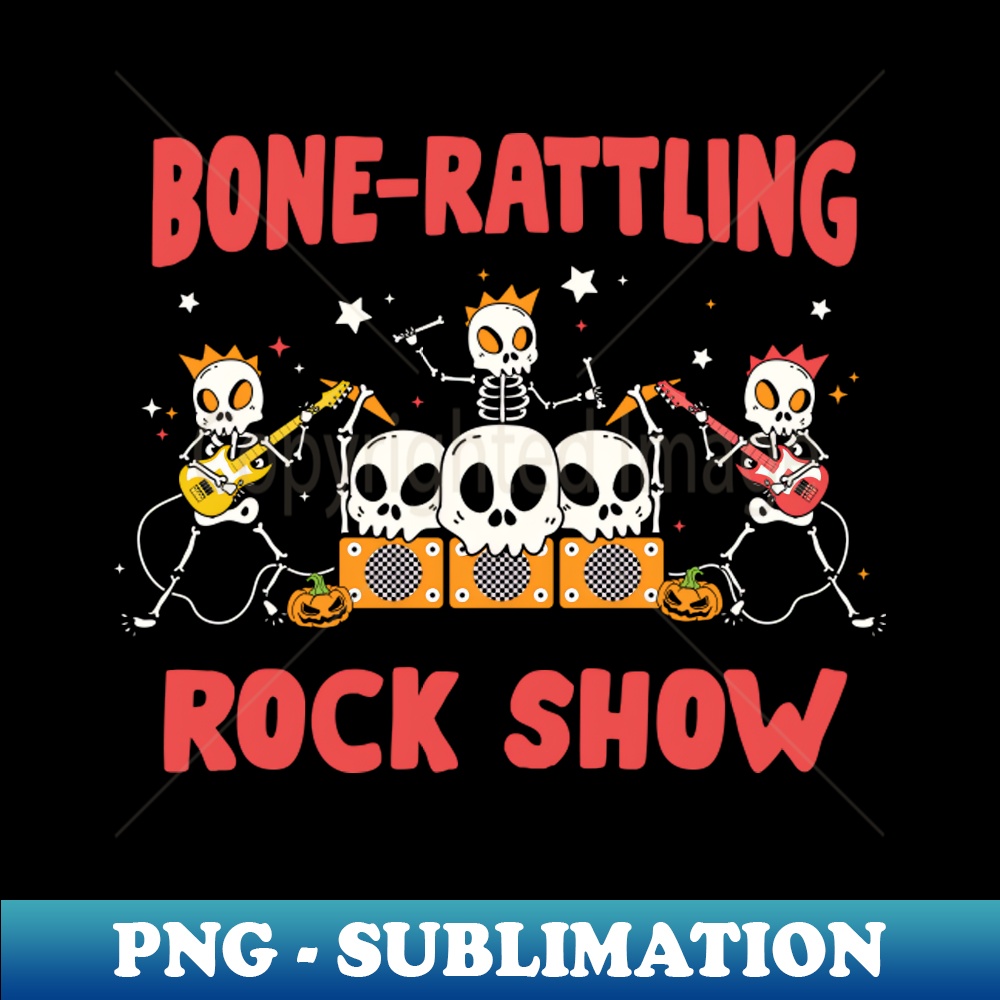 Bone-rattling Rock Show - Premium Sublimation Digital Downlo | Inspire ...