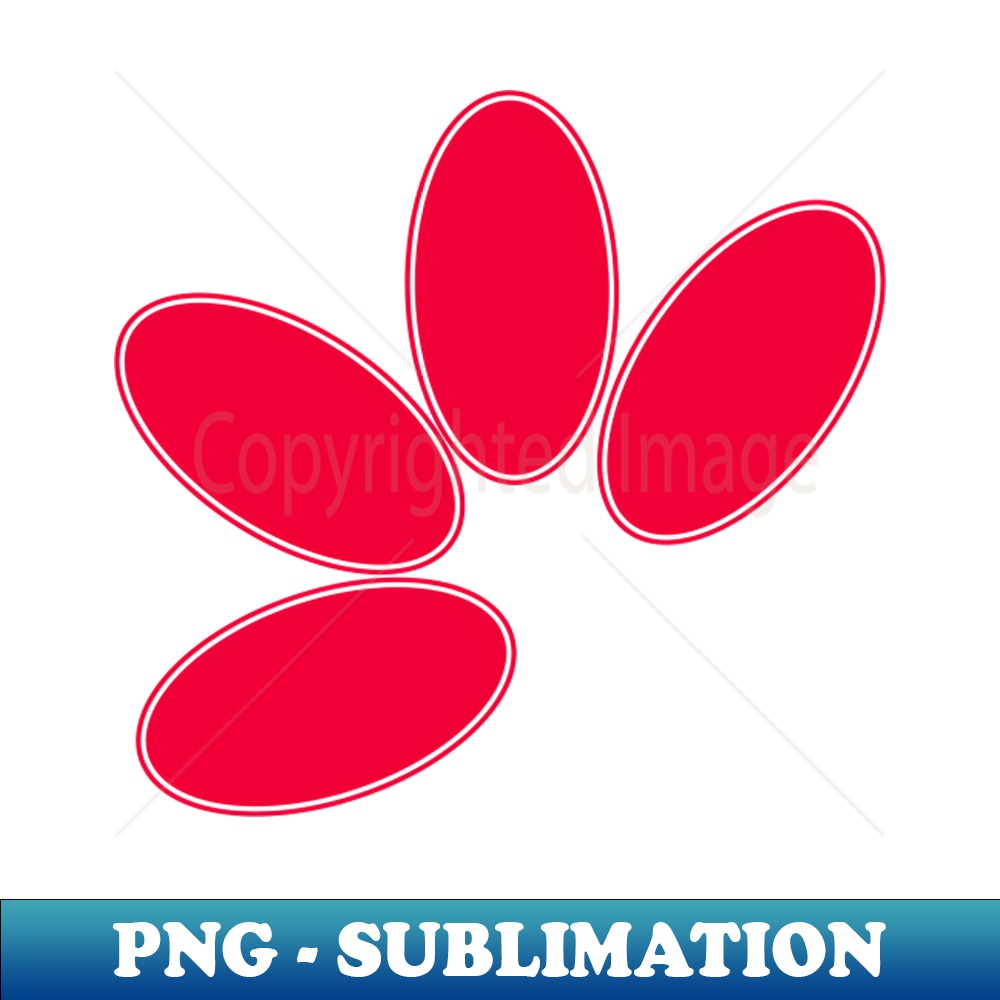 Red Circles Circles - Aesthetic Sublimation Digital File - | Inspire Uplift