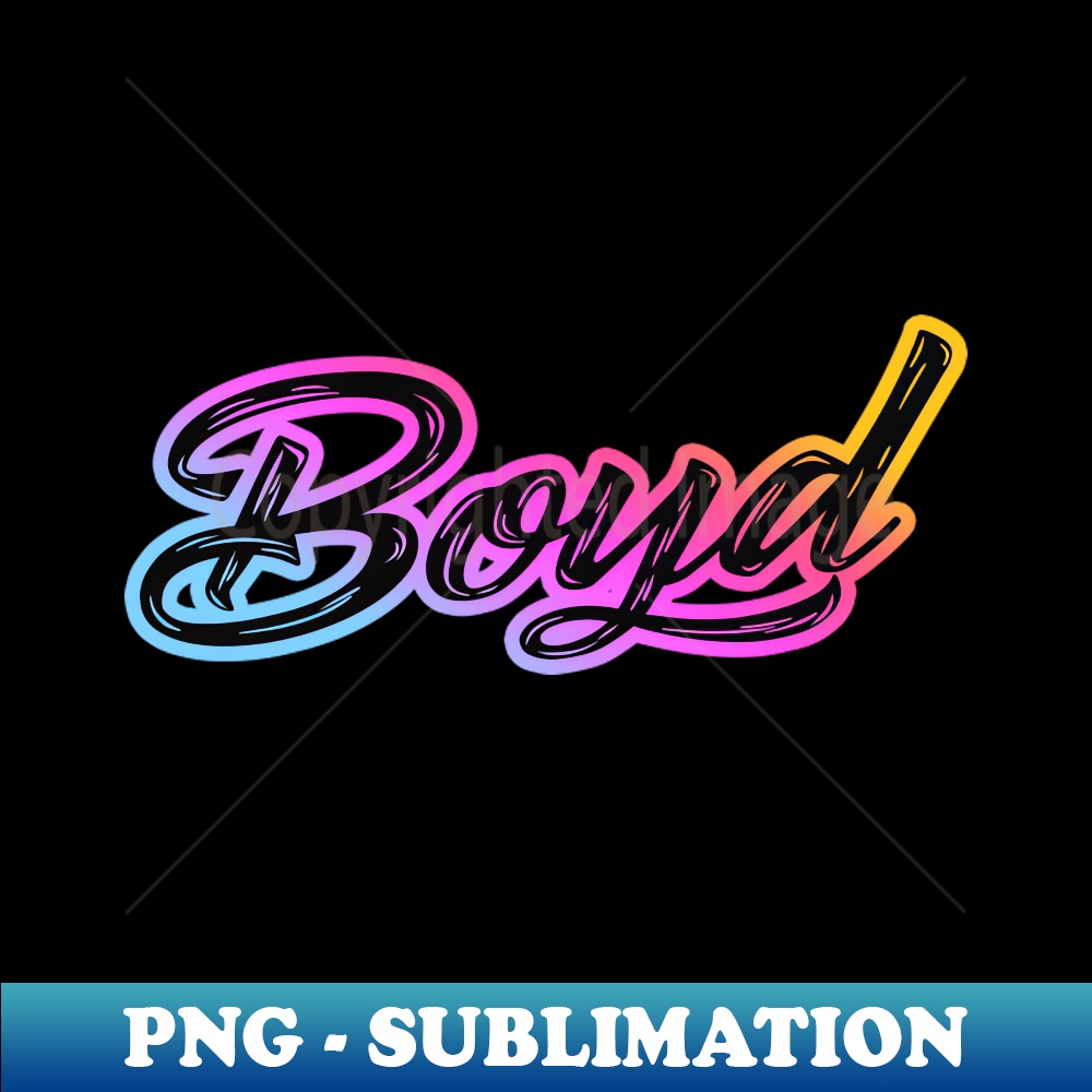 Name Boyd - Signature Sublimation PNG File - Revolutionize Y | Inspire ...