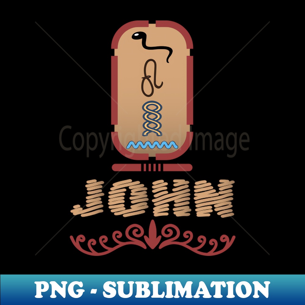 JOHN-American names in hieroglyphic letters-JOHN name in a P | Inspire ...