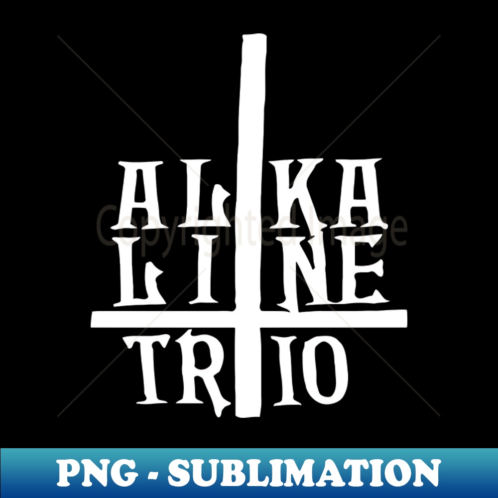 Alkaline Trio Cross - Special Edition Sublimation PNG File - - Inspire ...