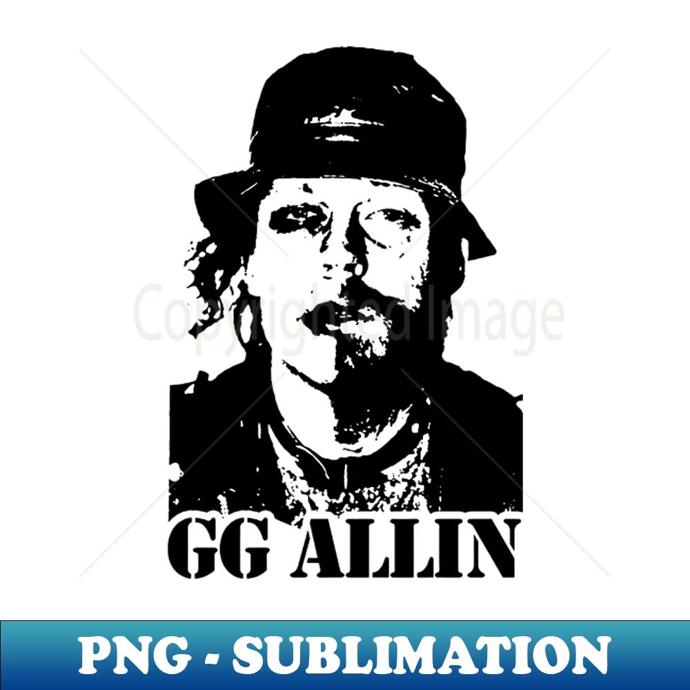 GG Allin - PNG Sublimation Digital Download - Boost Your Suc | Inspire ...