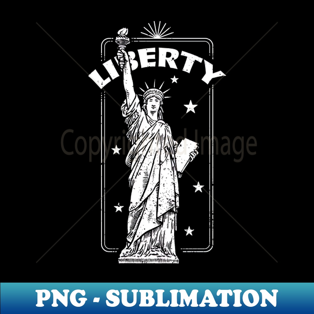 Statue of Liberty - Artistic Sublimation Digital File - Brin | Inspire ...