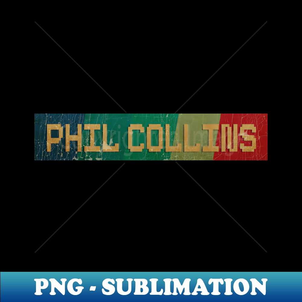 Phil Collins - RETRO COLOR - VINTAGE - PNG Transparent Subl | Inspire ...