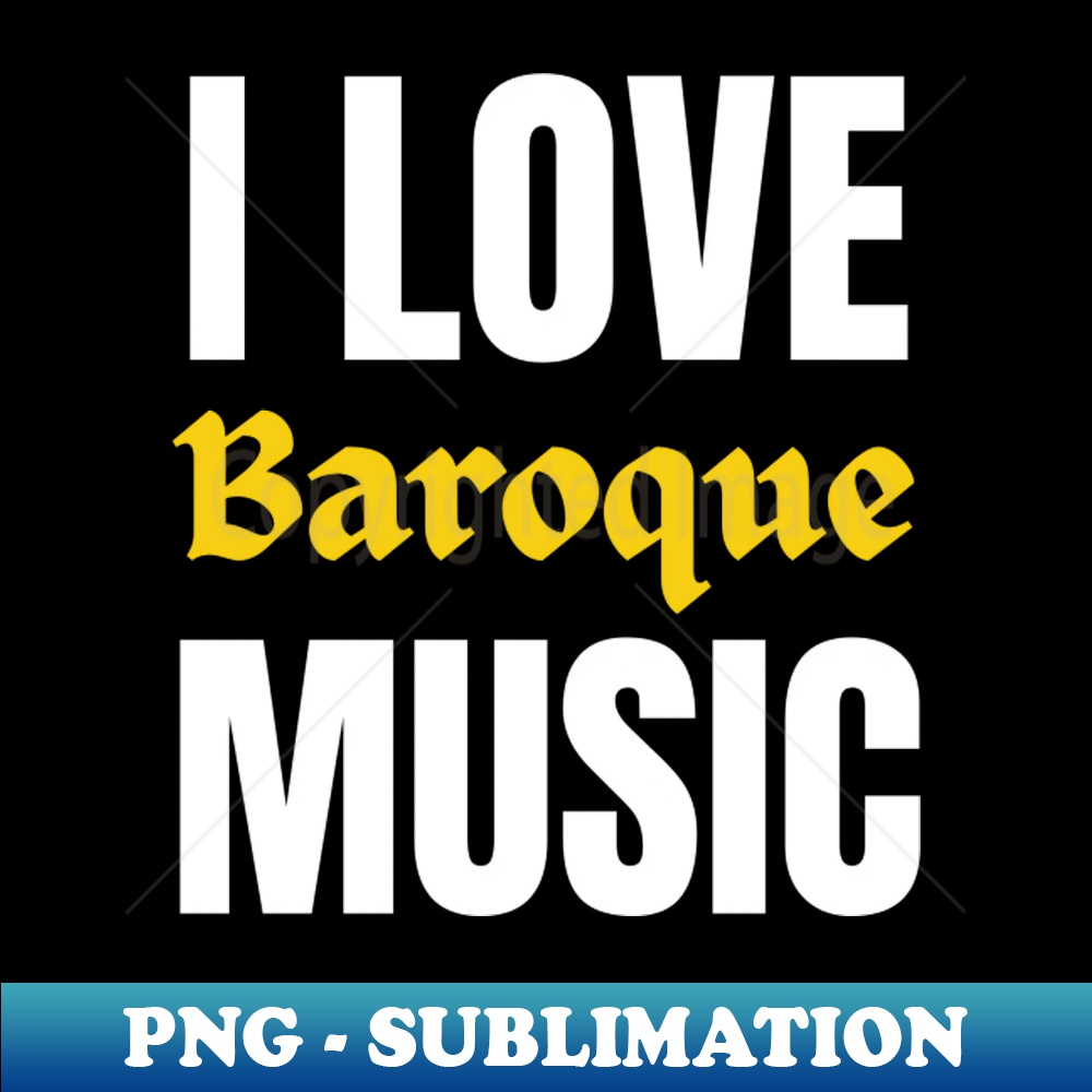 Baroque Music - Sublimation-Ready PNG File - Enhance Your Ap | Inspire ...