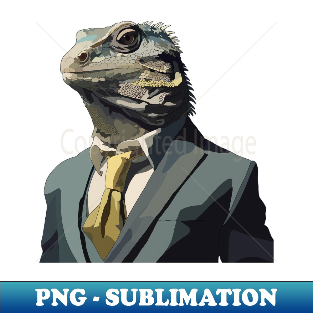 Iguana Man - PNG Transparent Digital Download File for Subli - Inspire ...