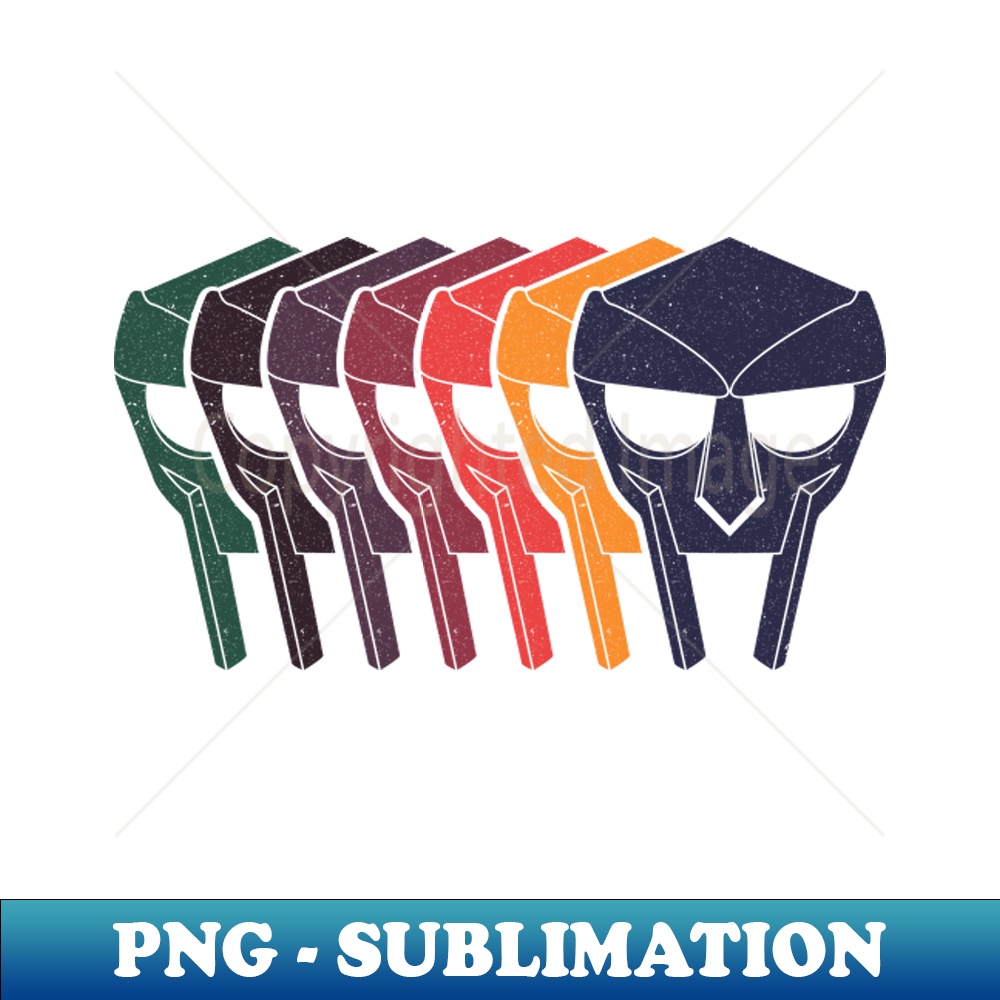 mf doom mask - Trendy Sublimation Digital Download - Unleash | Inspire Uplift