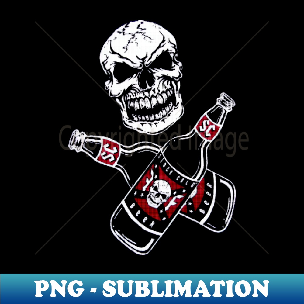 Stone Cold Beer - PNG Transparent Sublimation File - Bold & | Inspire ...