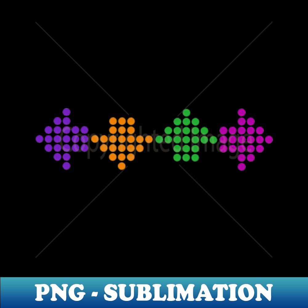 DDR Arrows - Instant PNG Sublimation Download - Defying the | Inspire ...