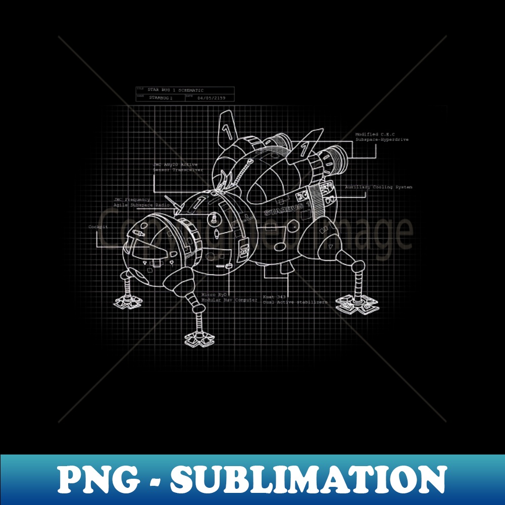 Starbug Schematic - Creative Sublimation PNG Download - Defy | Inspire ...