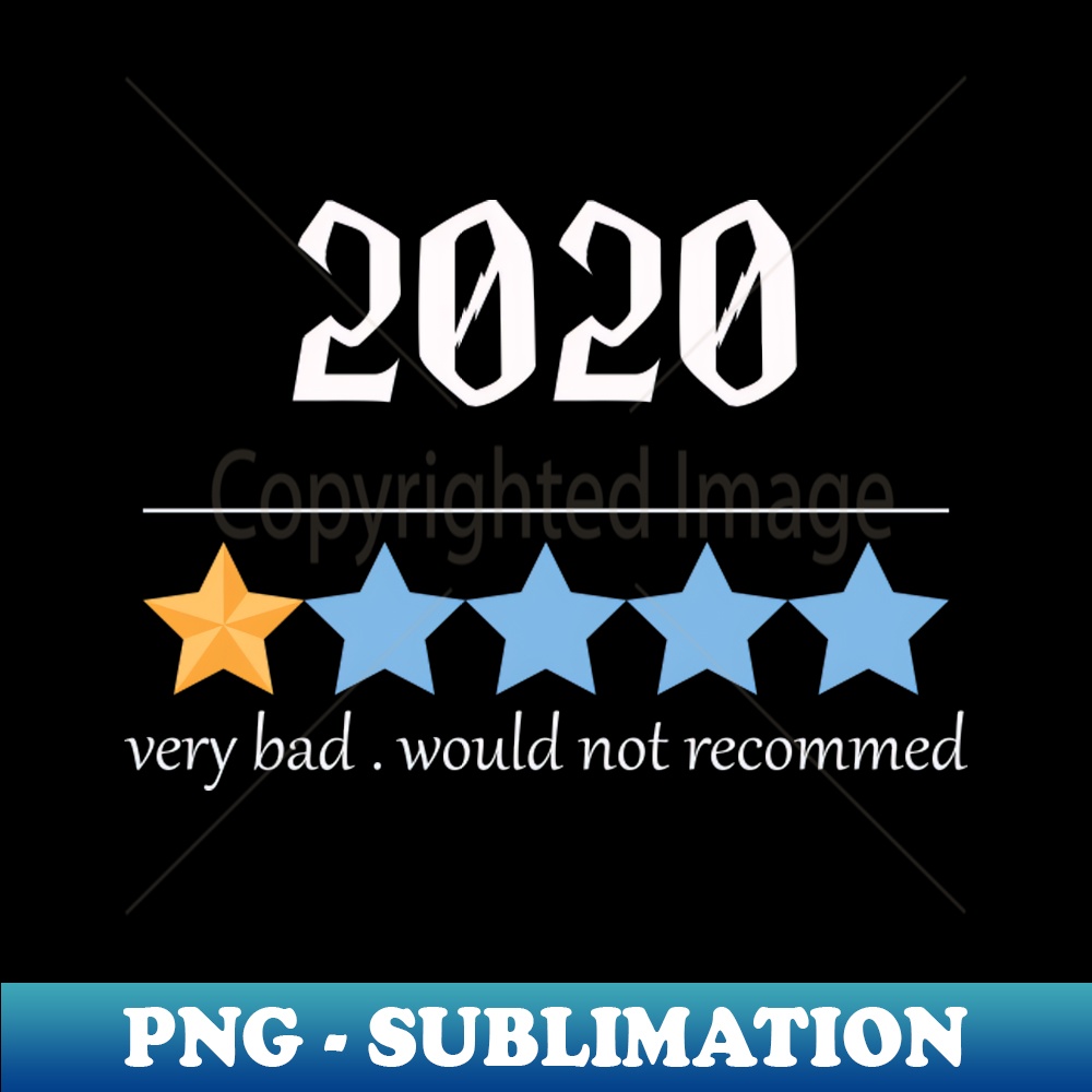 2020 one star sucks year - Retro PNG Sublimation Digital Dow - Inspire ...