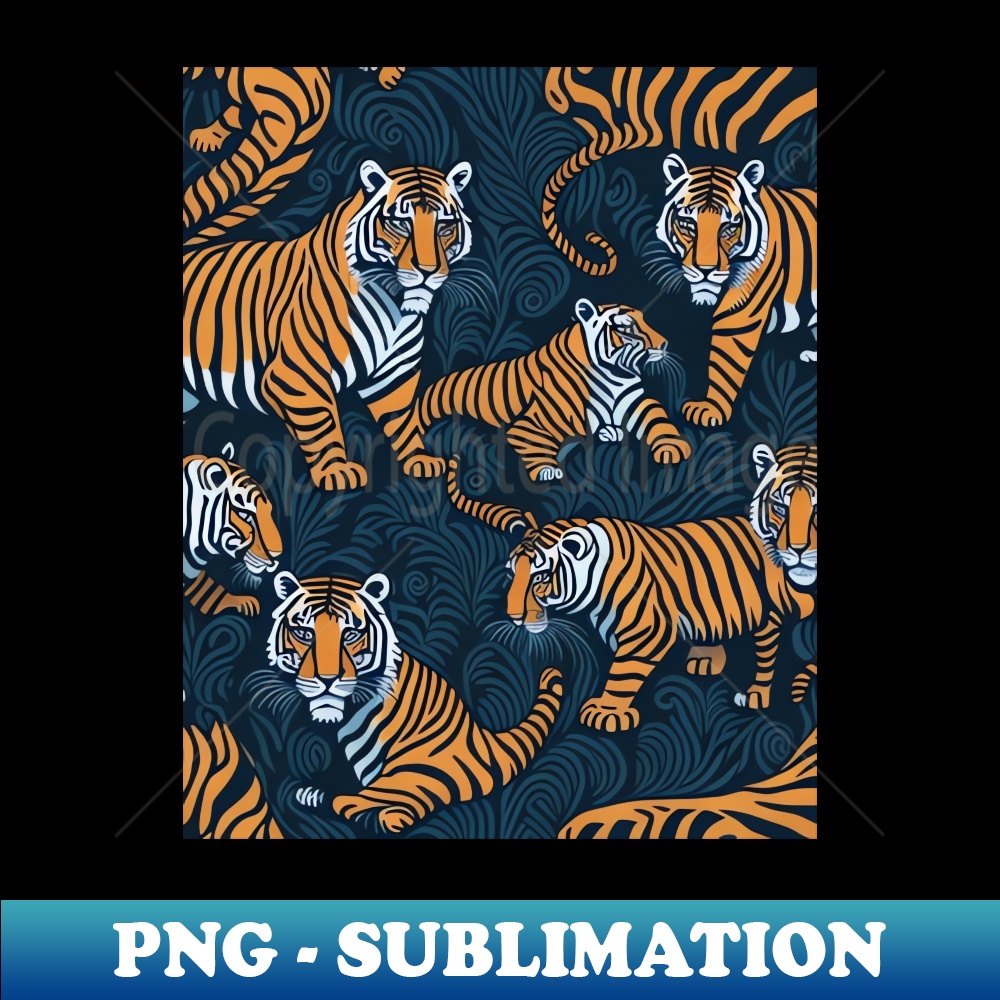BENGAL TIGERS - ALFAIATA PATTERN COLLECTION - Creative Subli | Inspire ...