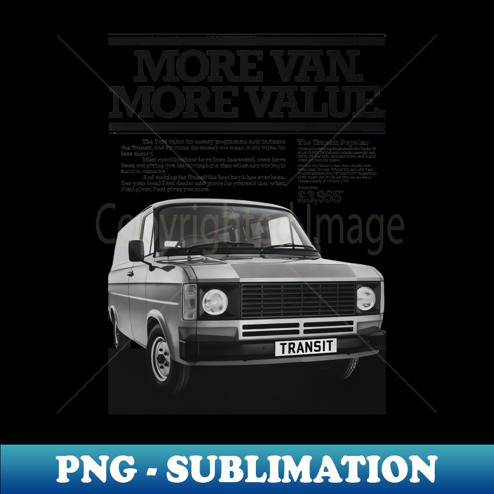 FORD TRANSIT POPULAR - advert - Elegant Sublimation PNG Down | Inspire ...