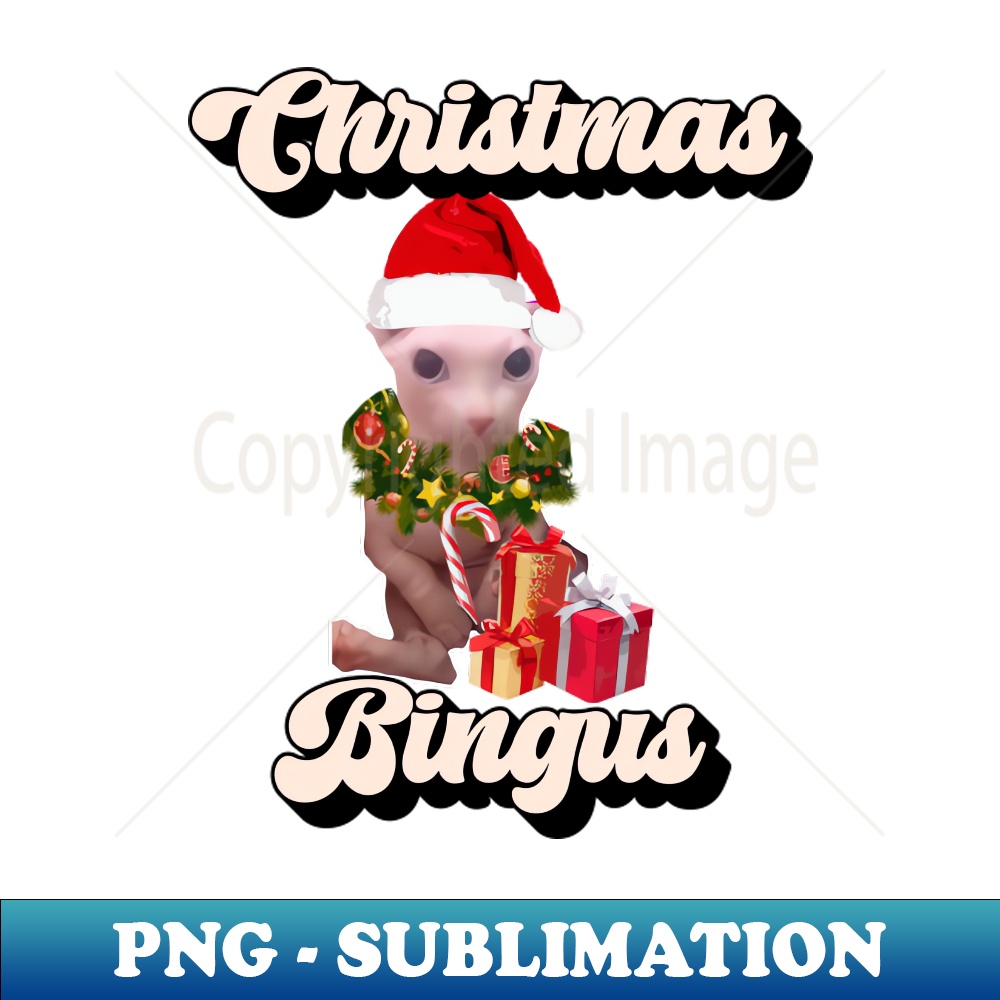 Christmas Bingus Meme - Funny Beloved Bingus Cat Design - El | Inspire ...