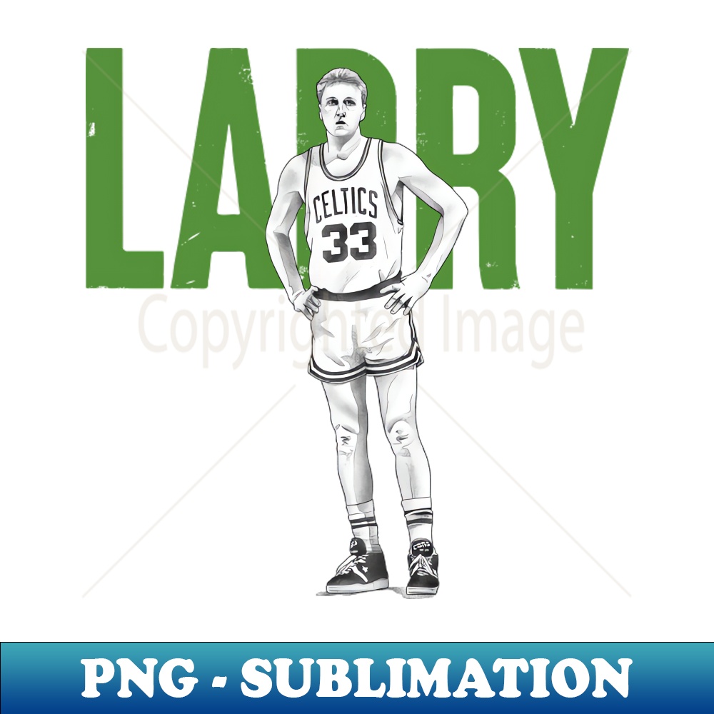 Larry Bird 87 - PNG Transparent Sublimation Design - Bring Y | Inspire ...