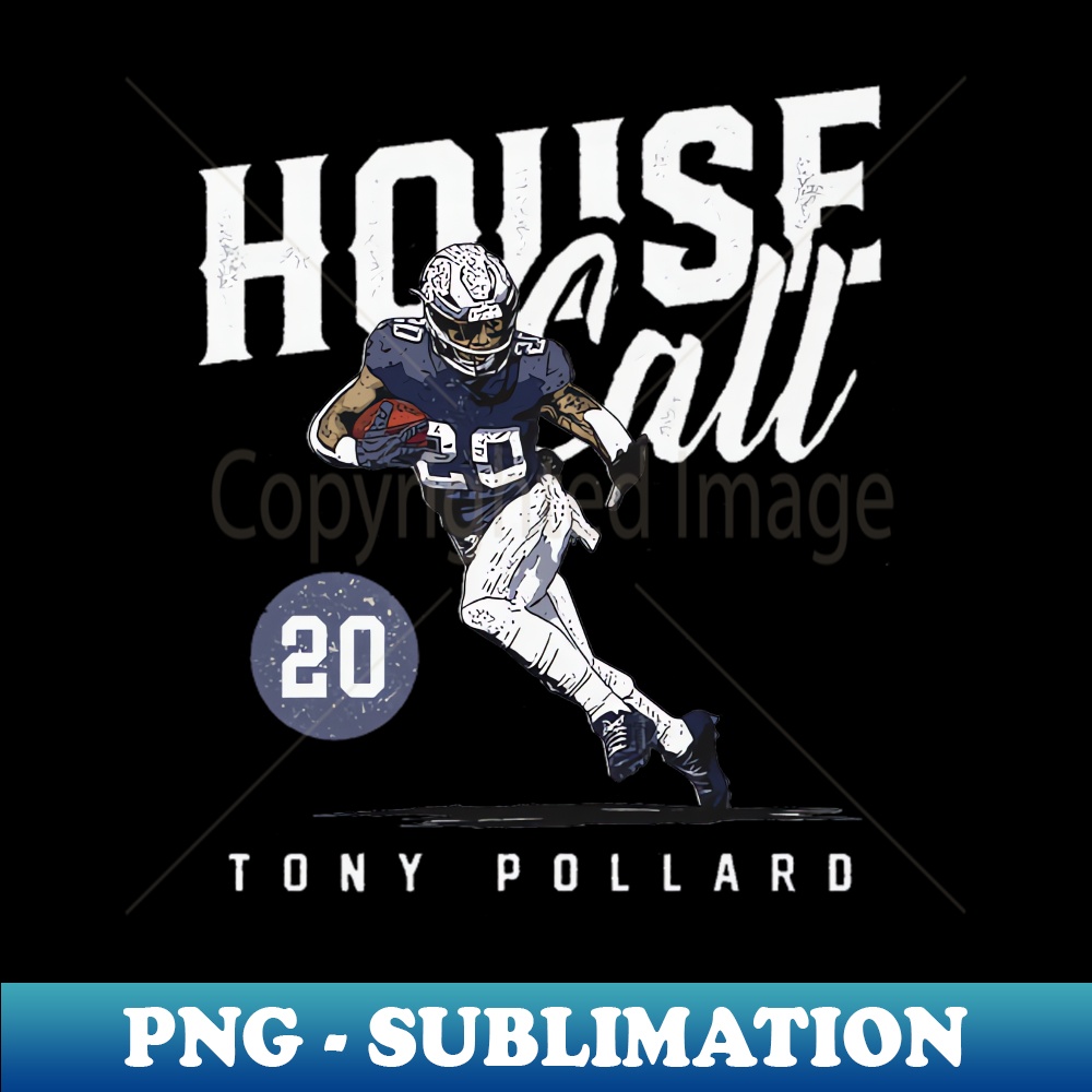 Tony Pollard Dallas House Call - Vintage Sublimation PNG Dow | Inspire ...
