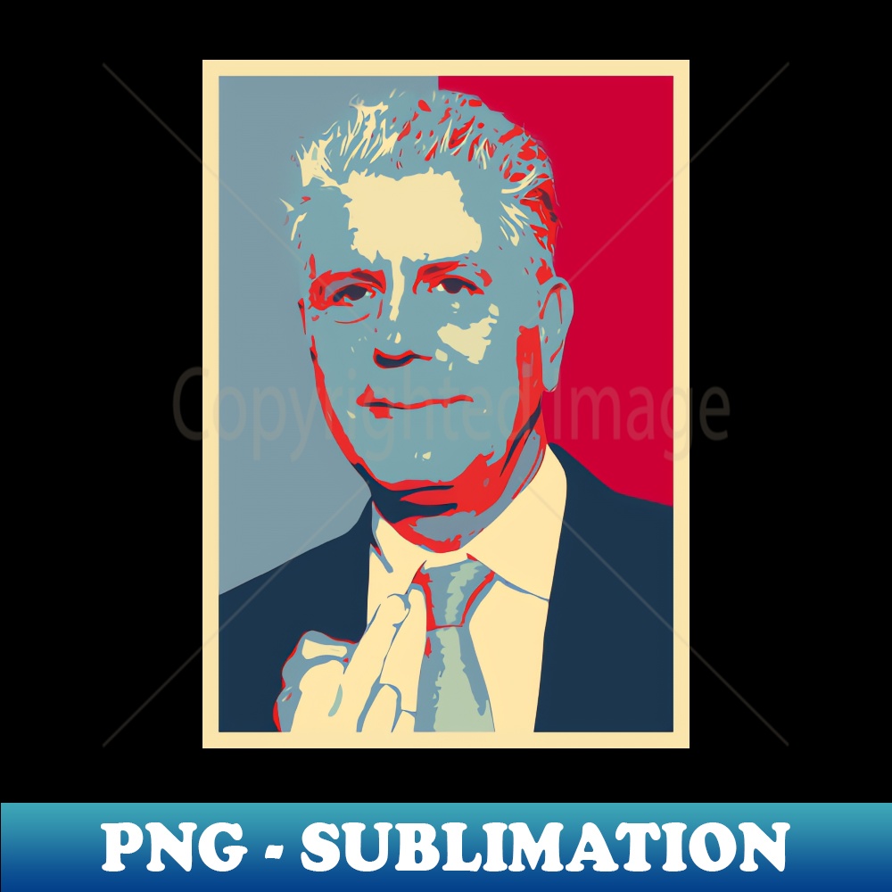 Anthony Bourdain Middle Finger - Instant PNG Sublimation Dow | Inspire ...