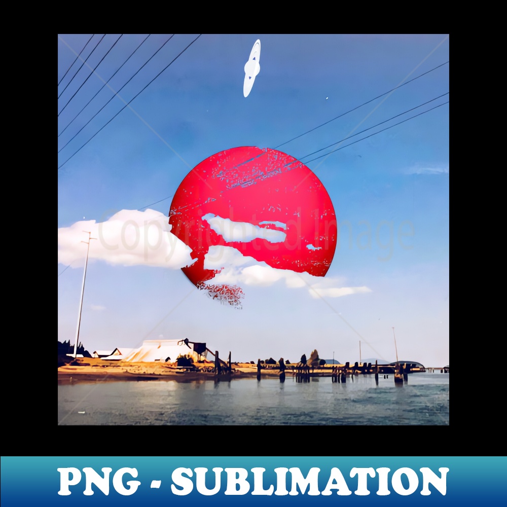 Surreal Collage La Conner - Signature Sublimation PNG File - - Inspire Uplift