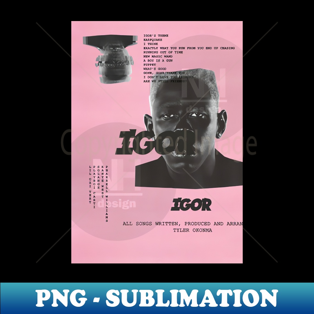 Tyler The Creator - IGOR T-Shirt Hip-Hop - PNG Transparent S | Inspire ...