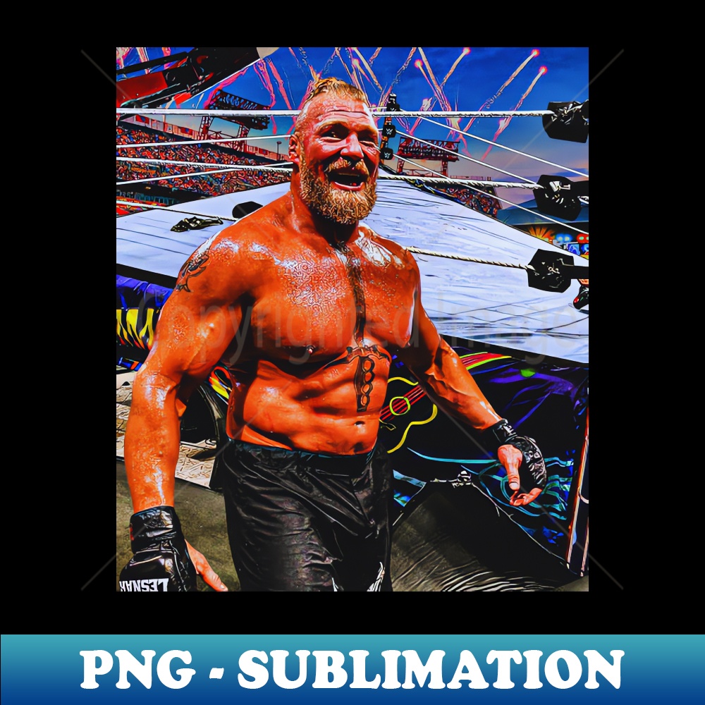 Brock Lesnar wwe pro wrestler - Premium PNG Sublimation File | Inspire ...
