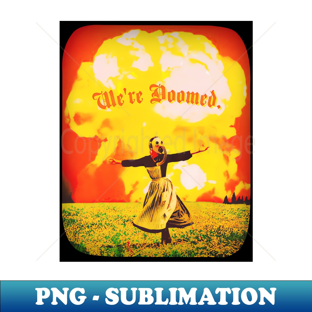 Were Doomed Frame - Aesthetic Sublimation Digital File - Bol | Inspire ...