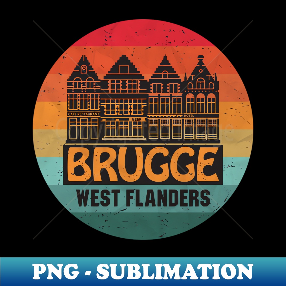 Bruges Brugge Belgium - PNG Transparent Sublimation File - P | Inspire ...