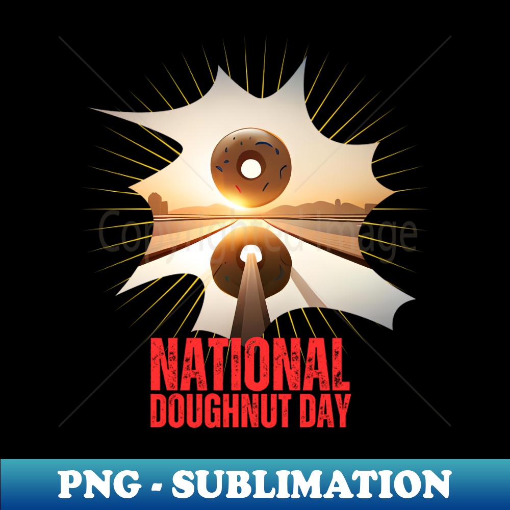 National doughnut day - Signature Sublimation PNG File - Stu | Inspire ...
