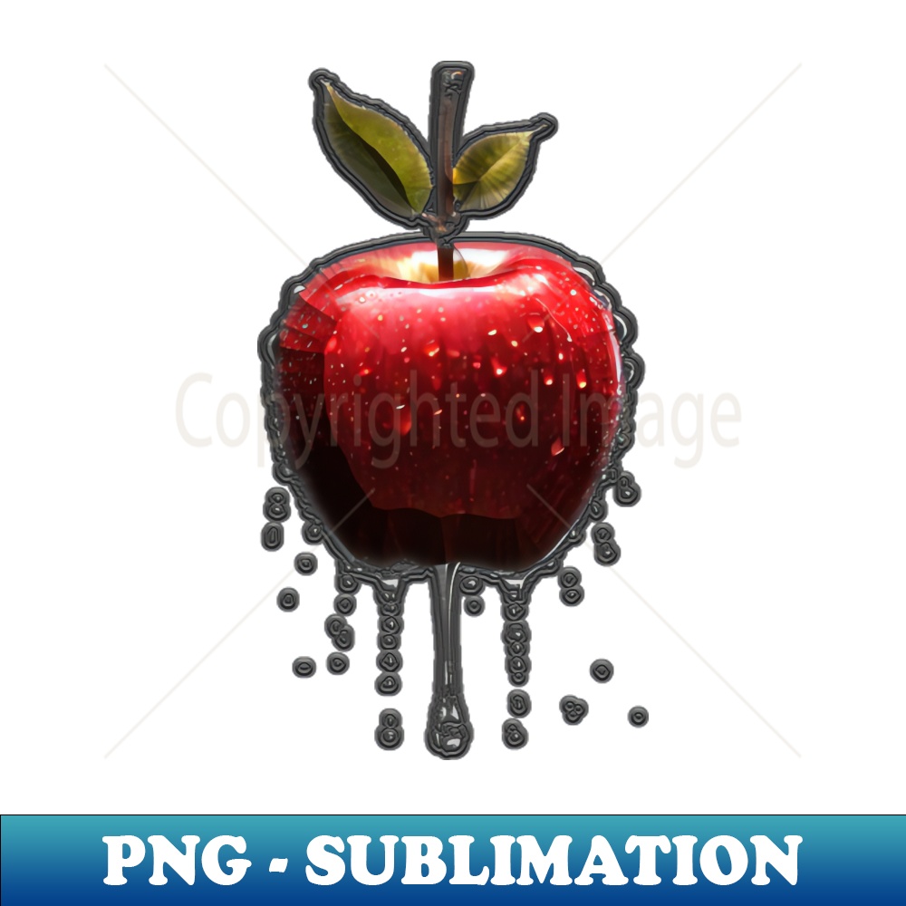 RED APPLE - Aesthetic Sublimation Digital File - Revolutioni | Inspire ...