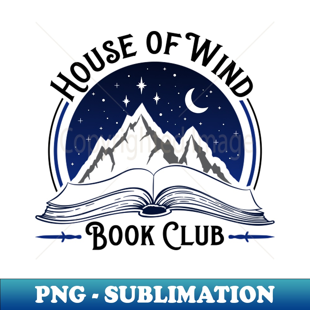 House of Wind Book Club - Instant Sublimation Digital Downlo | Inspire ...