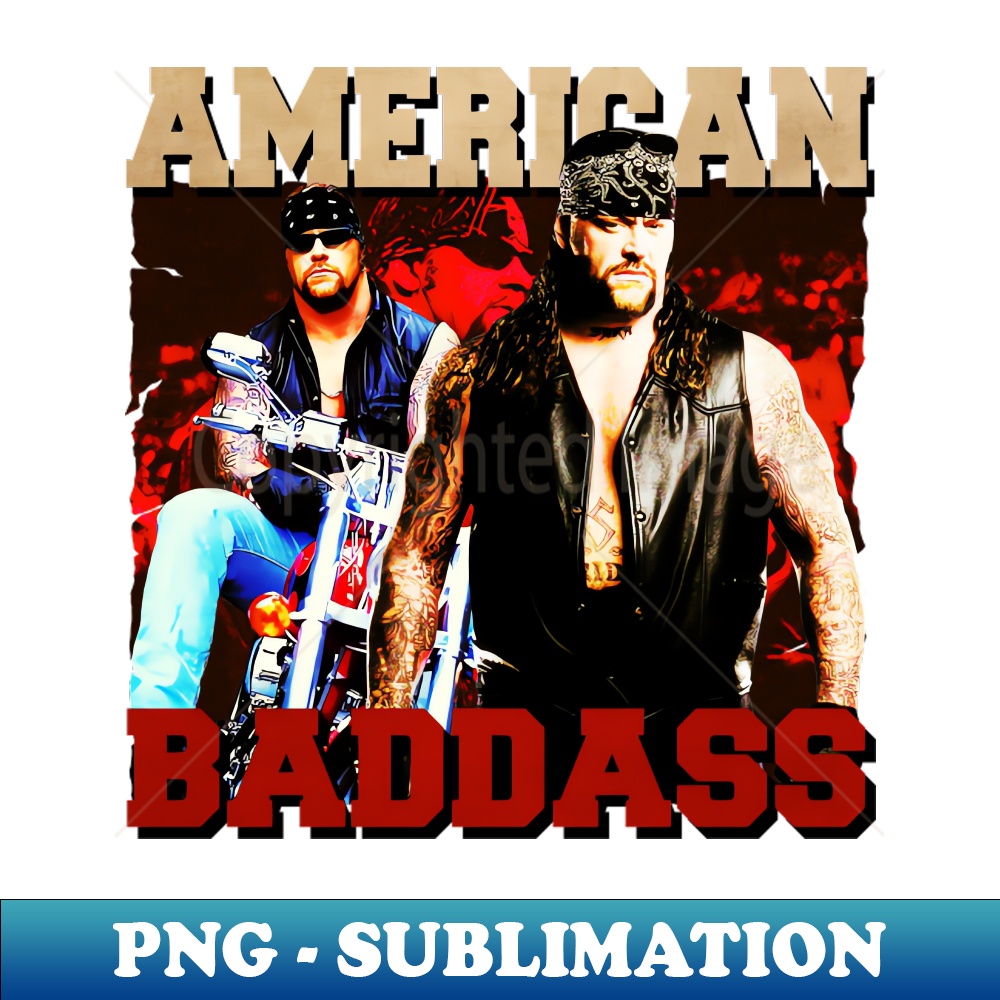 WWE - American Baddass - Stylish Sublimation Digital Downloa | Inspire ...