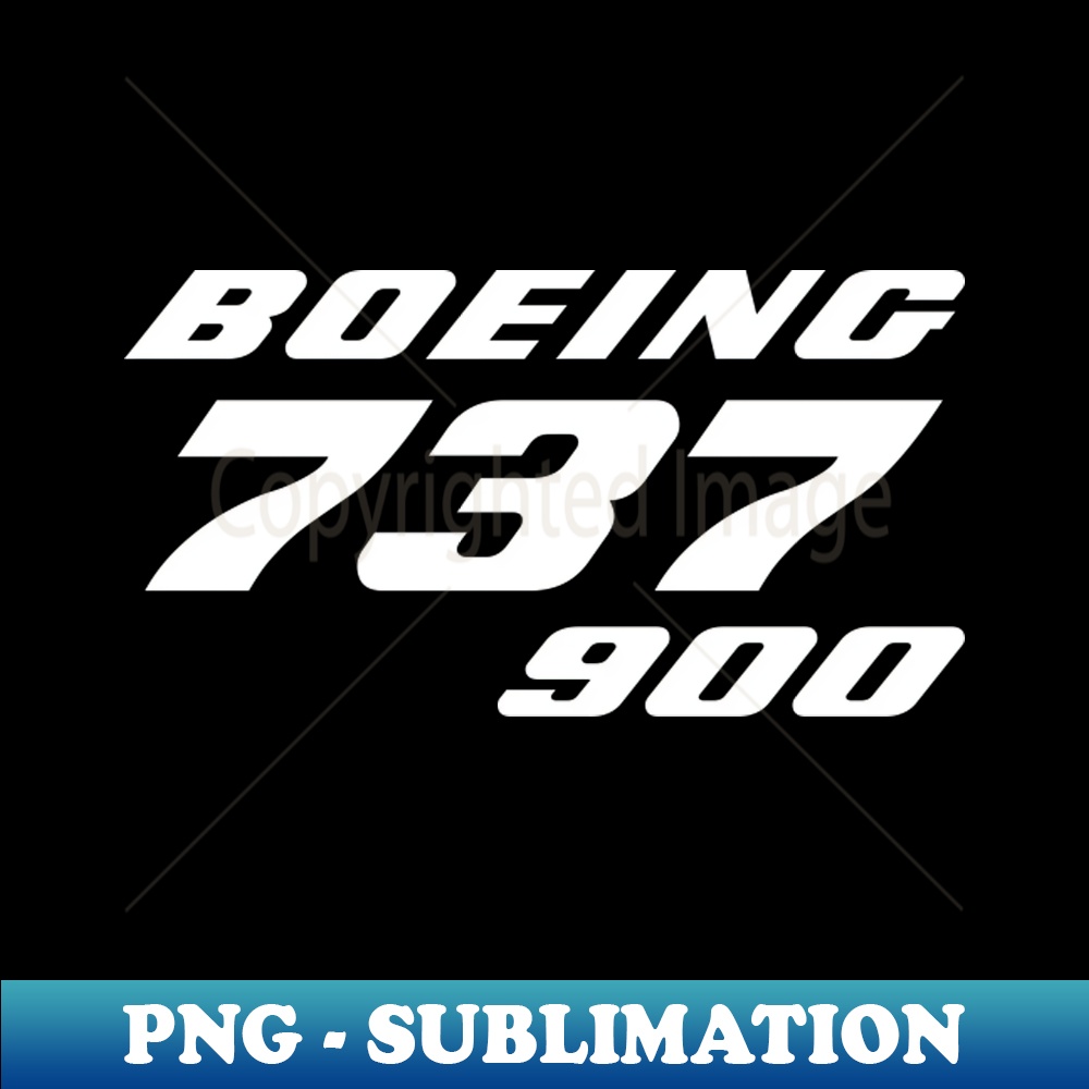Boeing 737-900 - Instant PNG Sublimation Download - Create w | Inspire ...