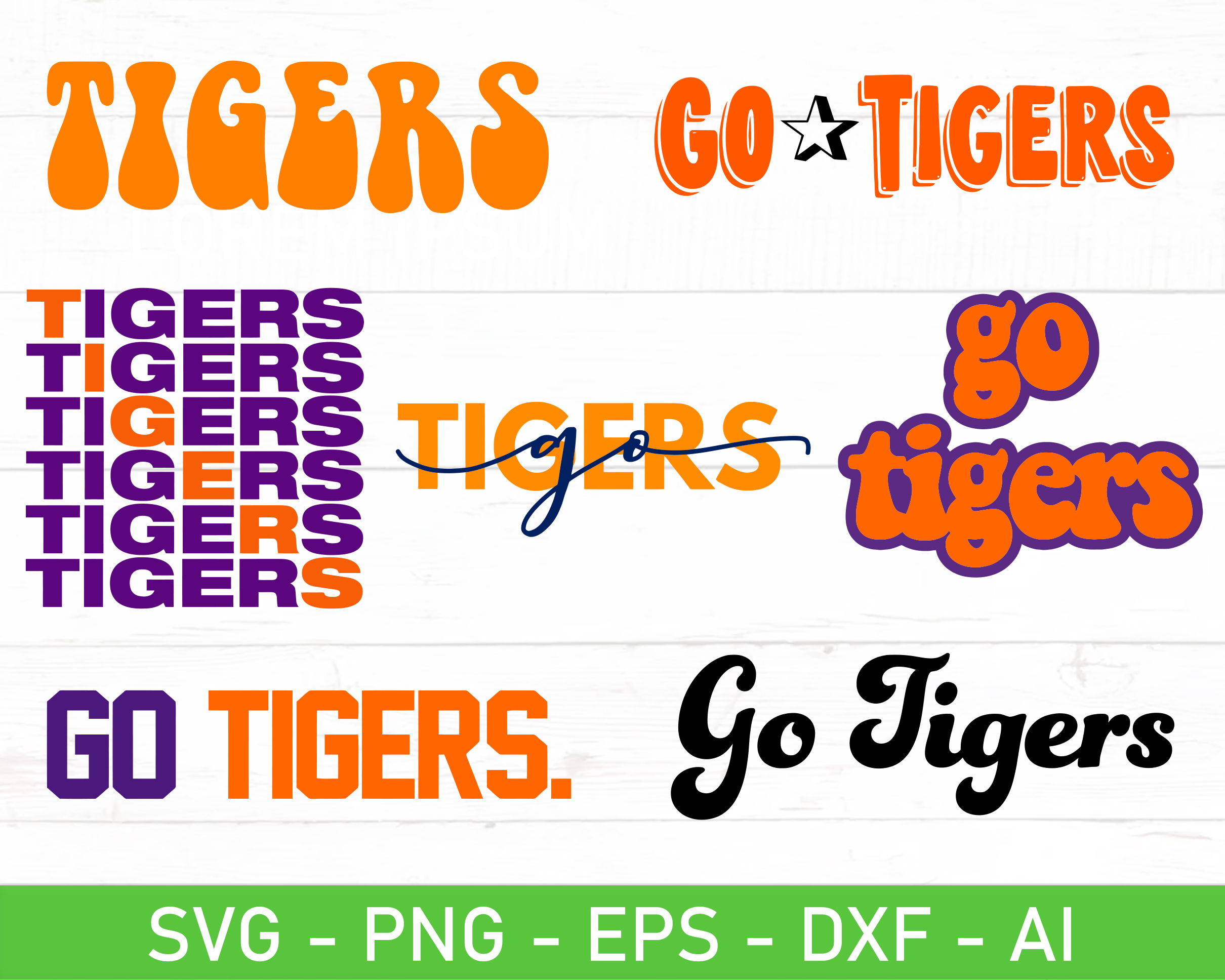 Tigers svg, Tigers png, Tigers Sublimation, Tigers Clipart P - Inspire ...