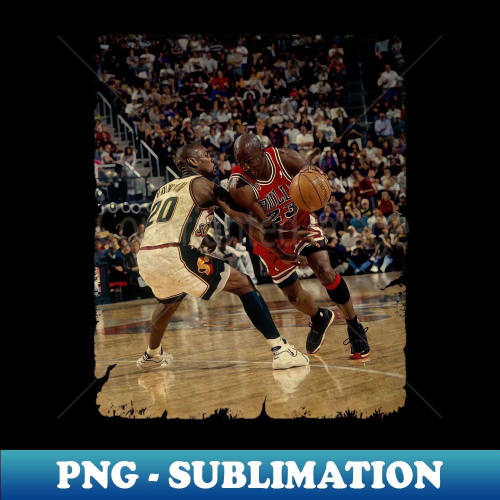Michael Jordan vs Gary Payton in The 1996 NBA Finals - Exclu | Inspire ...