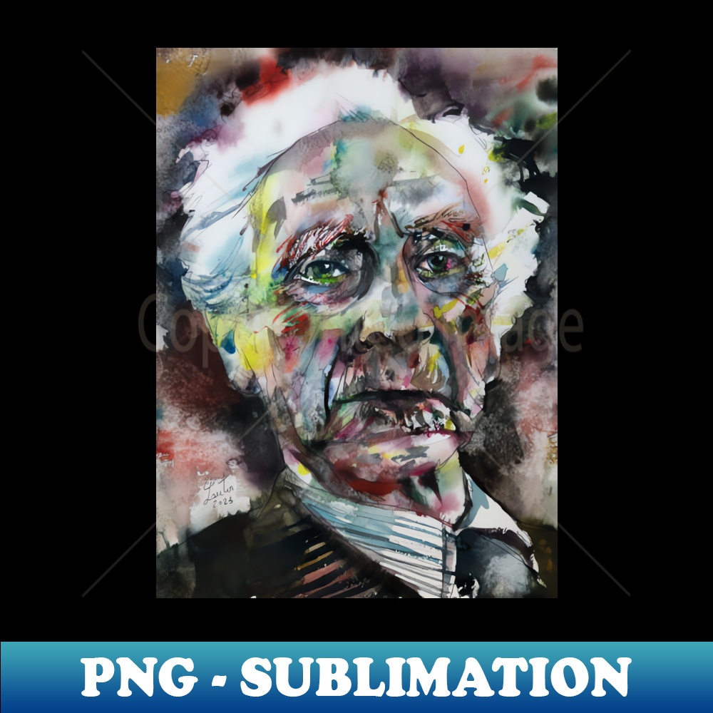 BERTRAND RUSSELL - watercolor portrait 3 - Stylish Sublimati | Inspire ...