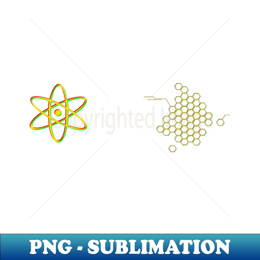 Atomic 3D - Exclusive PNG Sublimation Download - Instantly T | Inspire ...