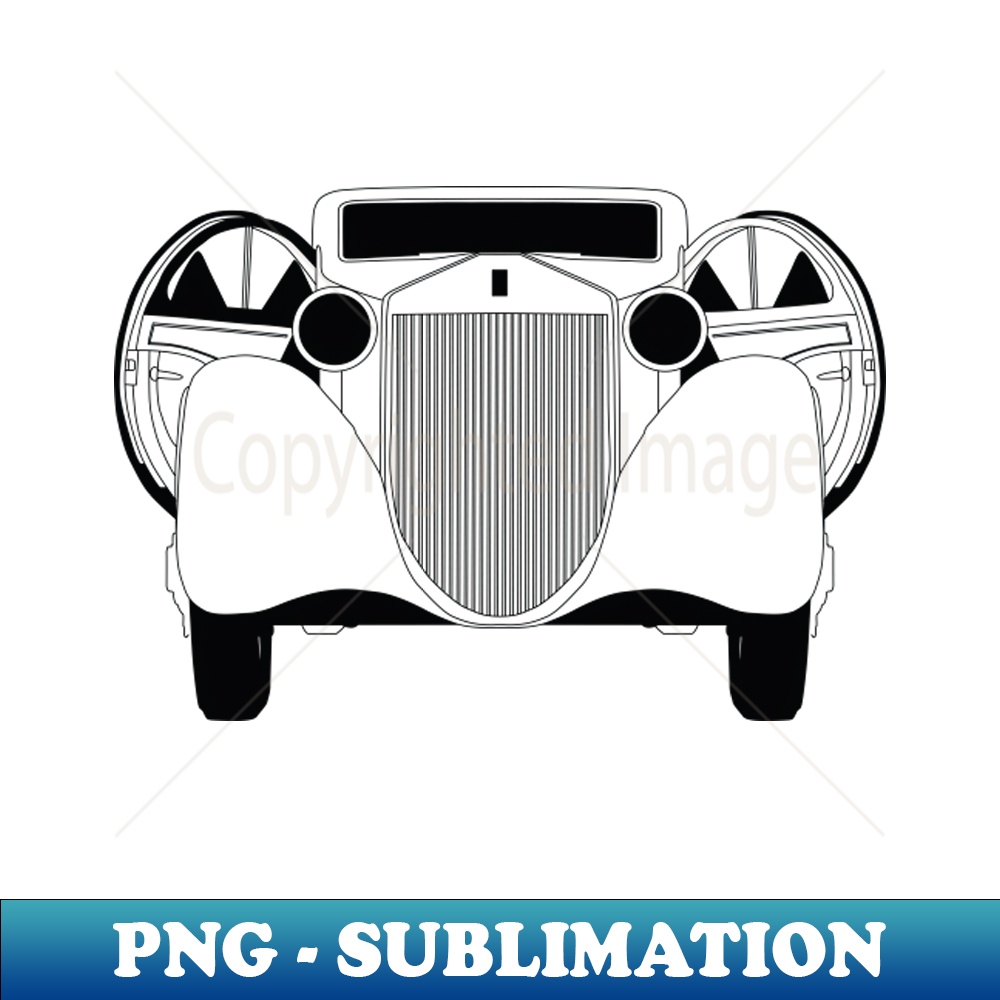 Rolls Royce Ghost Vintage Black Outline - PNG Transparent Su | Inspire ...