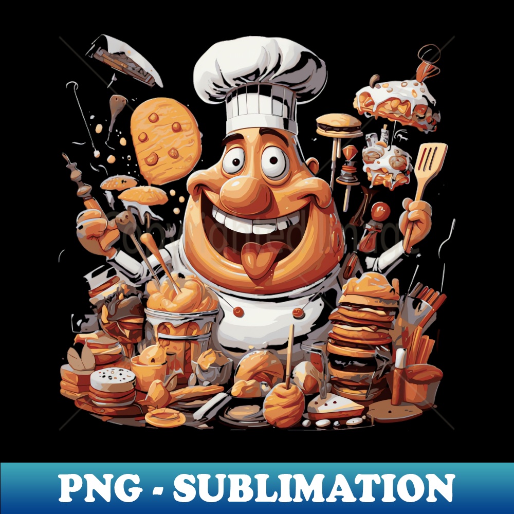Cooking Chief - Digital Sublimation Download File - Transfor | Inspire ...