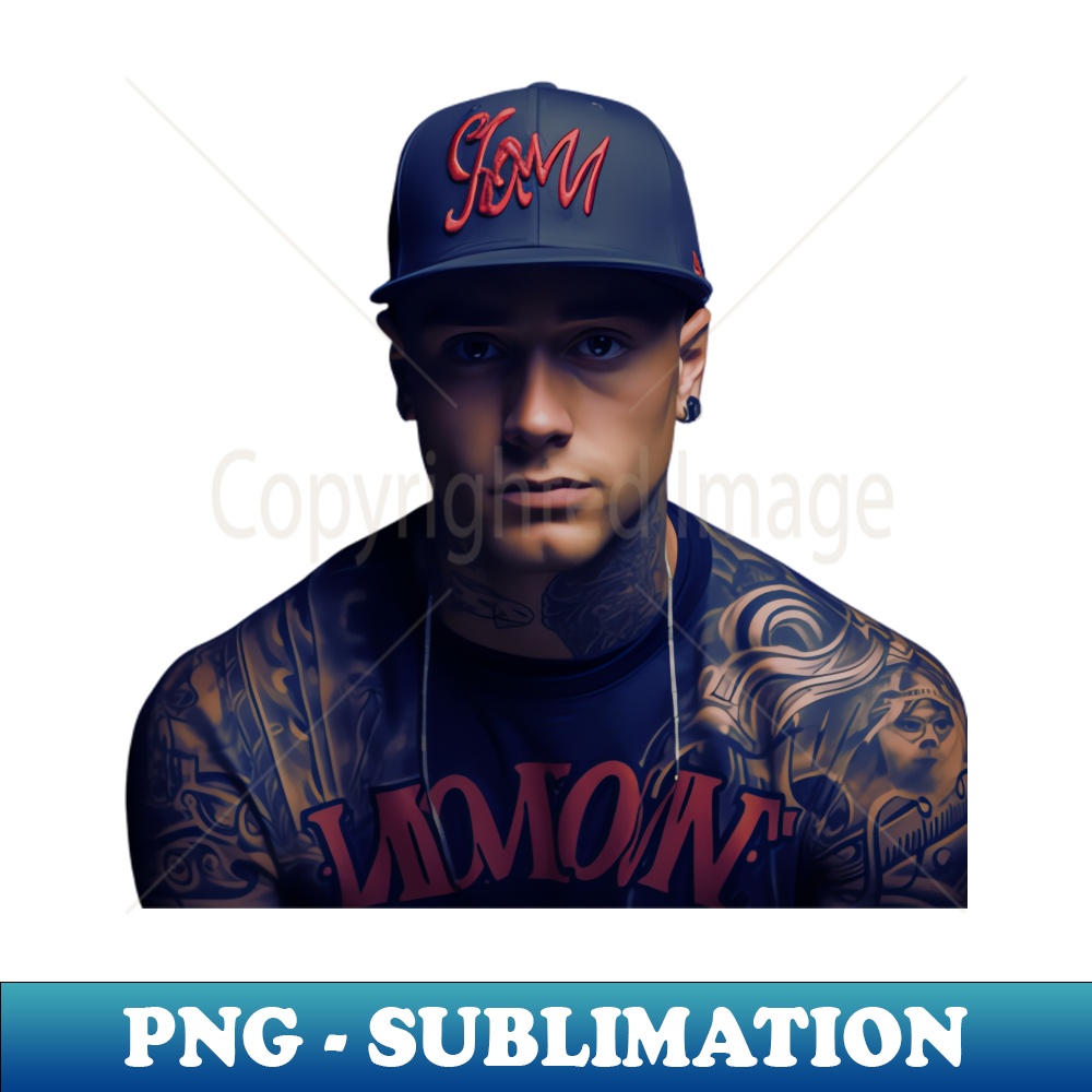 Guy baseball cap tattoo - Aesthetic Sublimation Digital File | Inspire ...