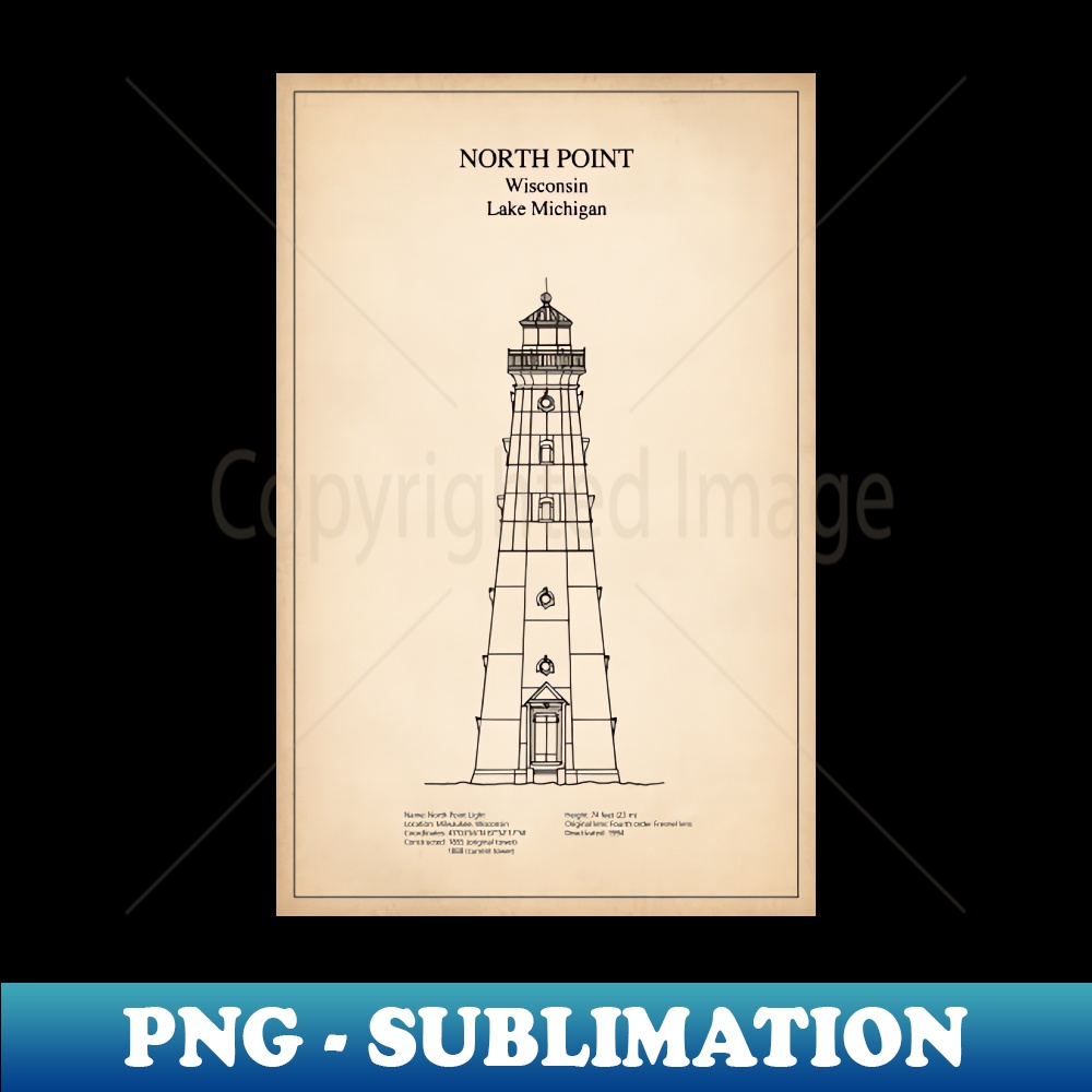 North Point Lighthouse - Wisconsin - SD - PNG Transparent Su | Inspire ...