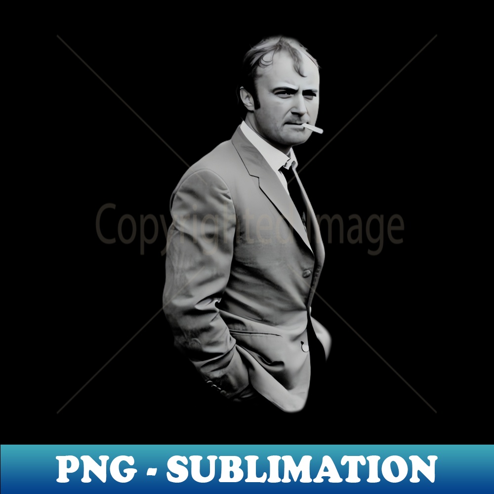 Philip David Charles Collins - Sublimation-Ready PNG File - | Inspire Uplift