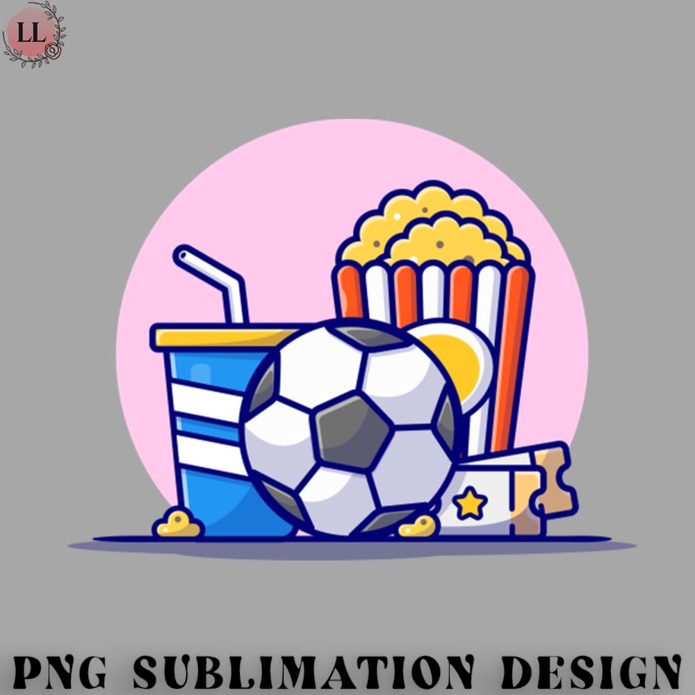 Football PNG Watching Soccer Match Cartoon Vector Icon Illus | Inspire ...