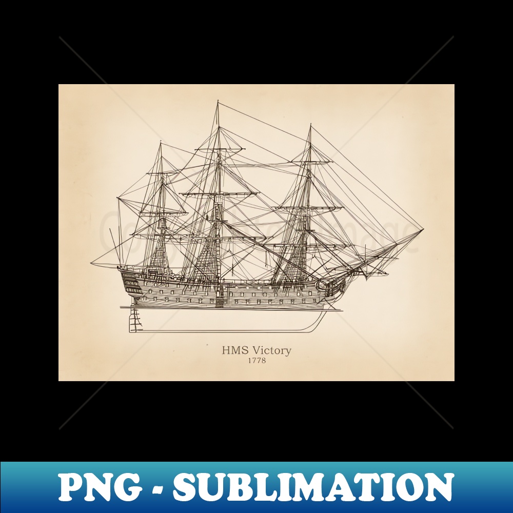 HMS Victory ship plans 18th century Lord Nelson ship - S - V | Inspire ...