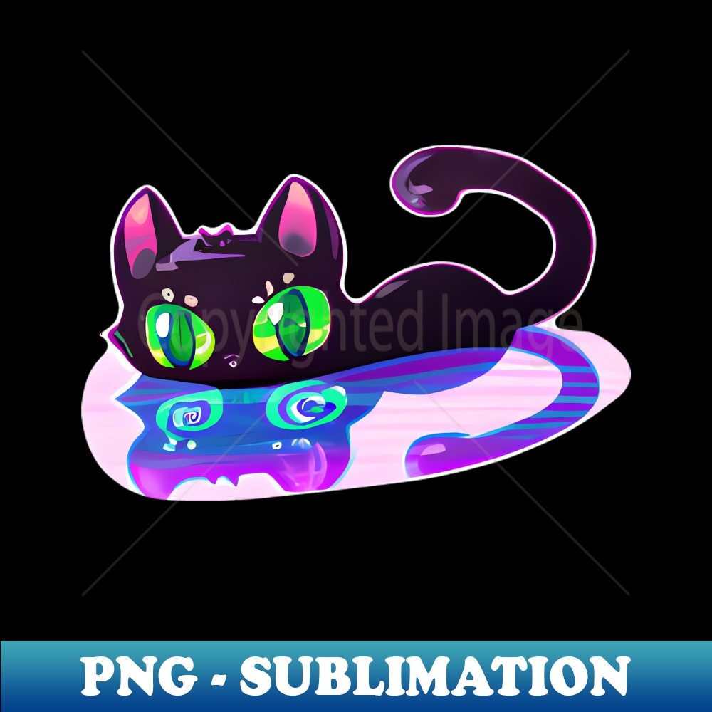 Cat with hypnosis eyes - Special Edition Sublimation PNG Fil | Inspire ...