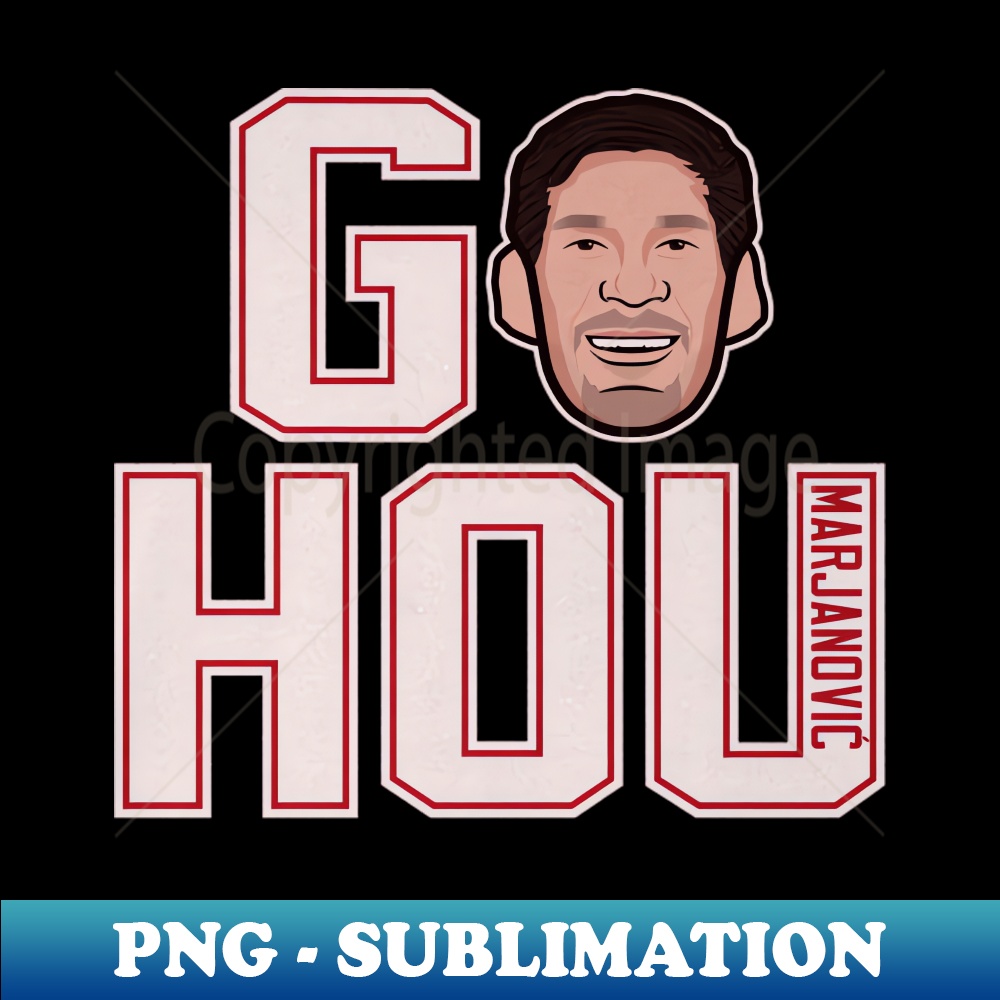 Boban Marjanovic Houston GO HOU - Elegant Sublimation PNG Do | Inspire Uplift