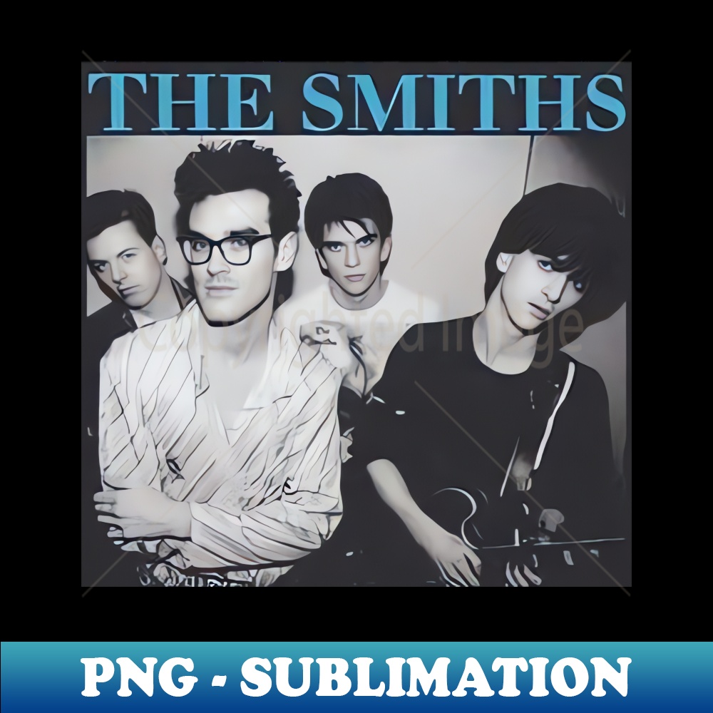 Vintage the Smiths - PNG Transparent Digital Download File f | Inspire ...