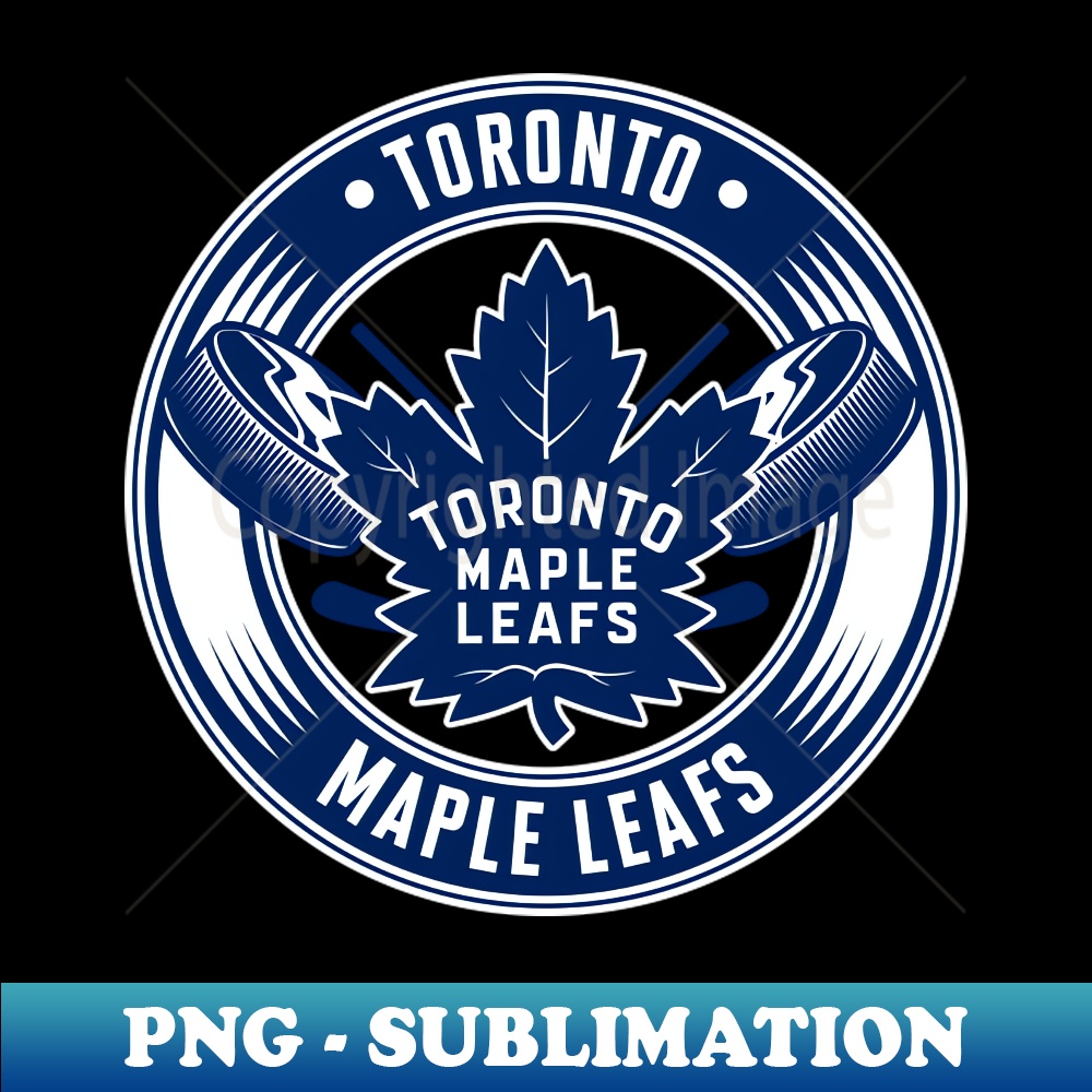 Toronto Maple Leafs Hockey Team - Signature Sublimation PNG | Inspire ...