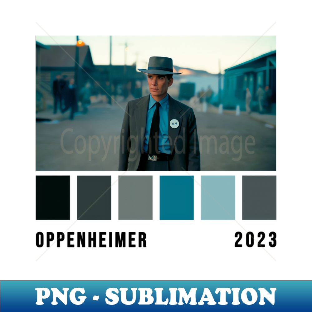 Oppenheimer Color Palette - High-Quality PNG Sublimation Dow | Inspire ...