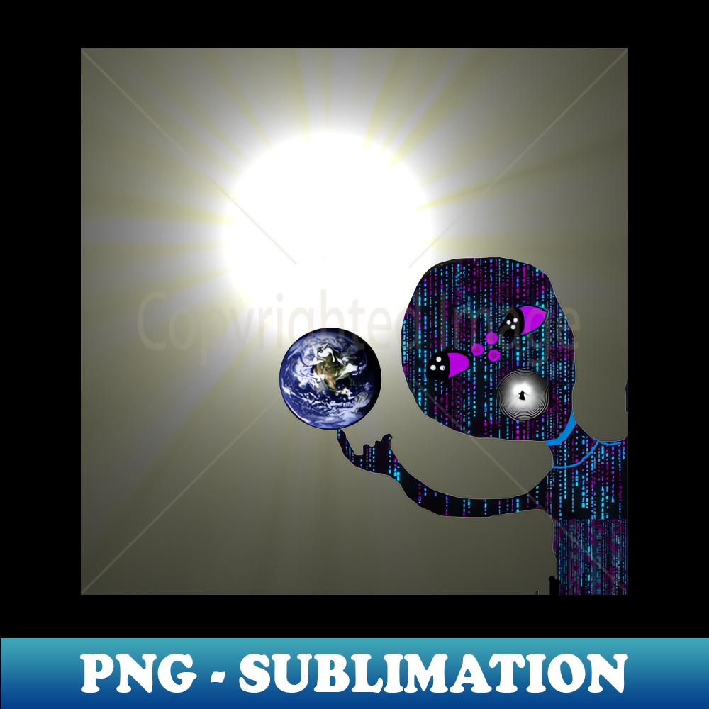 ALIEN EARTH FATH - Artistic Sublimation Digital File - Perfe | Inspire ...