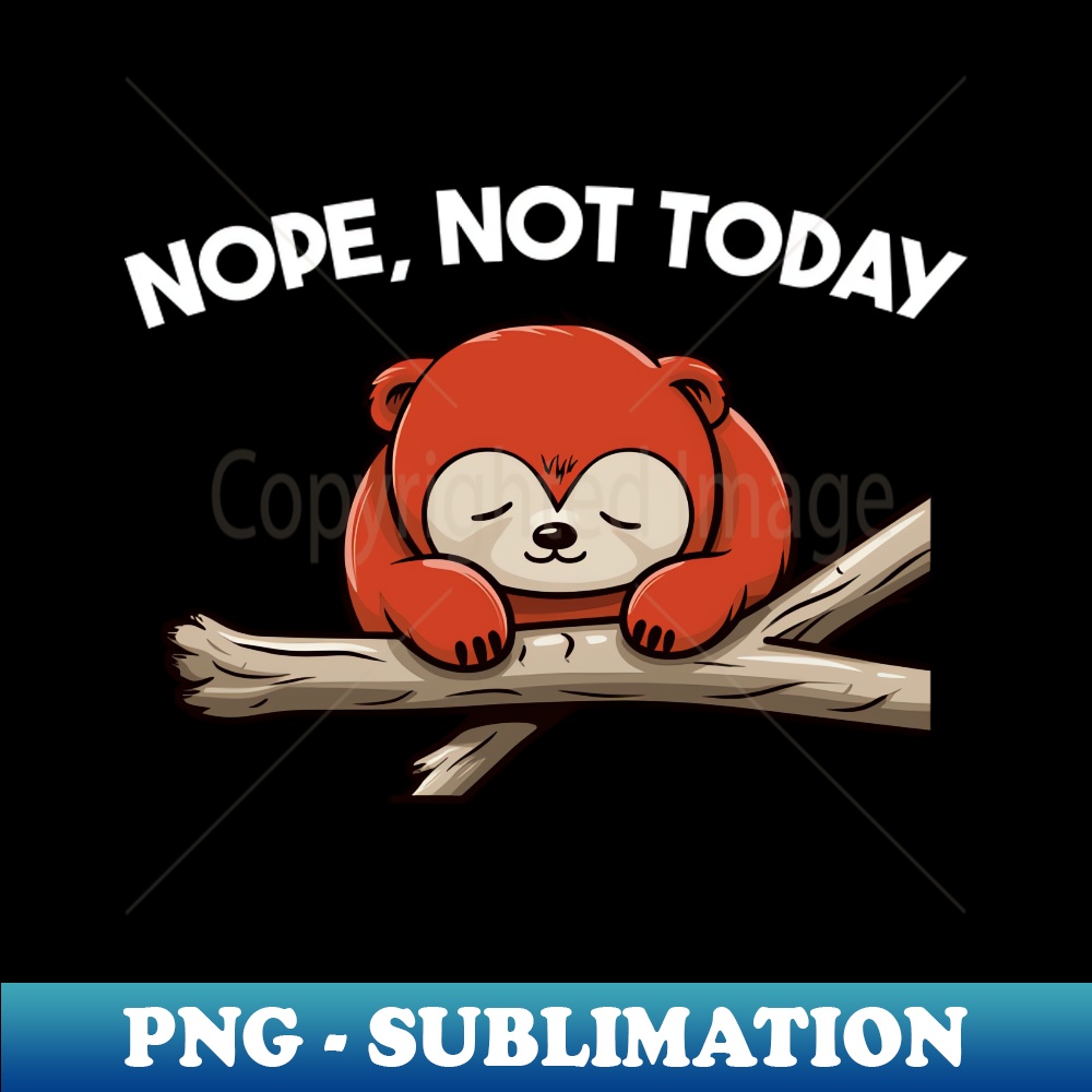Nope not today - PNG Transparent Digital Download File for S - Inspire ...